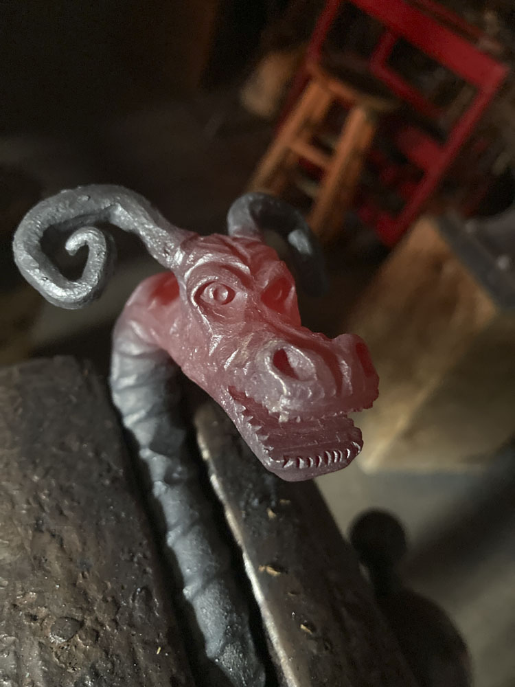Intermediate Blacksmithing – Forging a Dragon’s Head